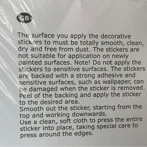 IKEA | Art | Nwt Life Sized Ikea Wall Decal Sticker Mal | Poshmark